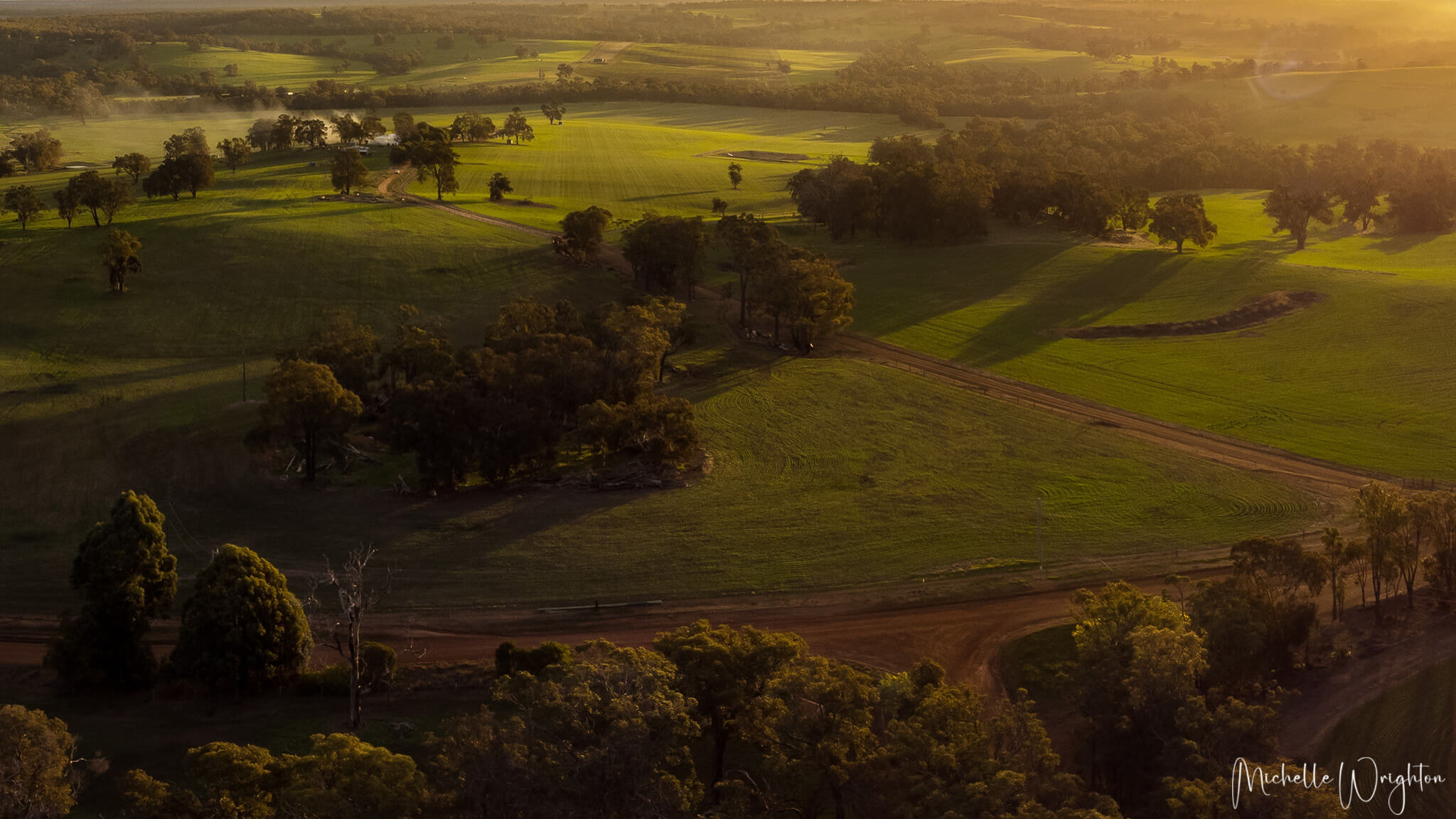 Aerial Drone photography - Eagleburra Pygmy Goat Stud